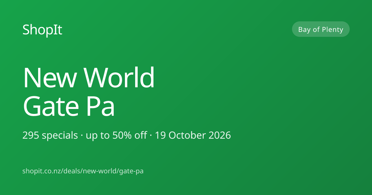 New World Gate Pa specials this week — 295 current deals, refreshed ...